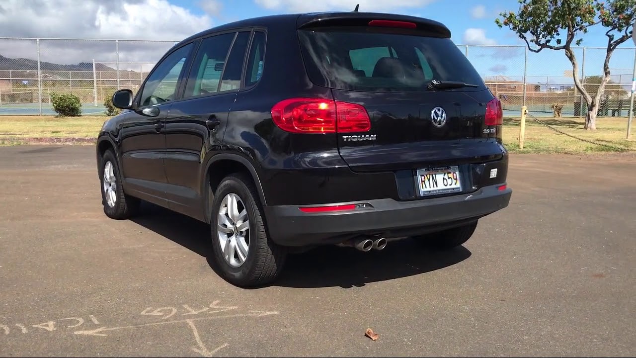 2013 Volkswagen TIGUAN Honolulu O'ahu Hawaii - YouTube