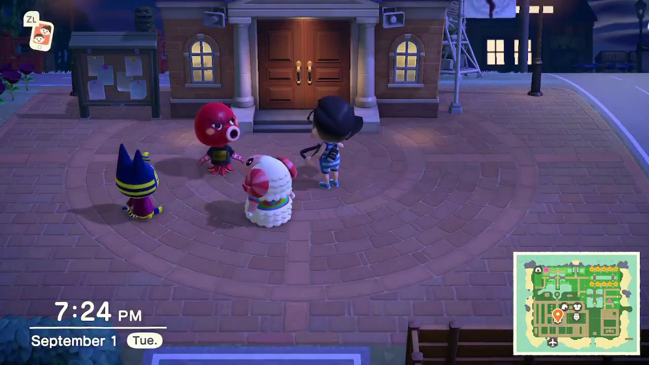 Octavian singing K.K. Jongara in Animal Crossing New Horizons - YouTube