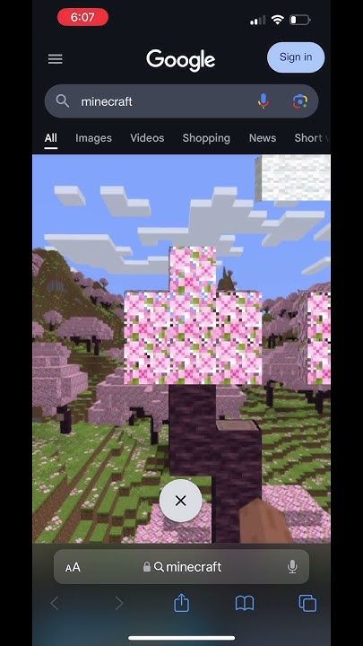 Minecraft Google Easter Egg - YouTube