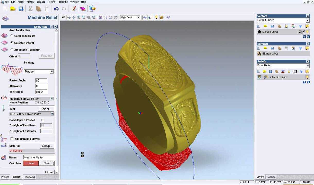 ARTCAM PRO_TEST_FOURTH_AXIS_ROTARY.avi - YouTube
