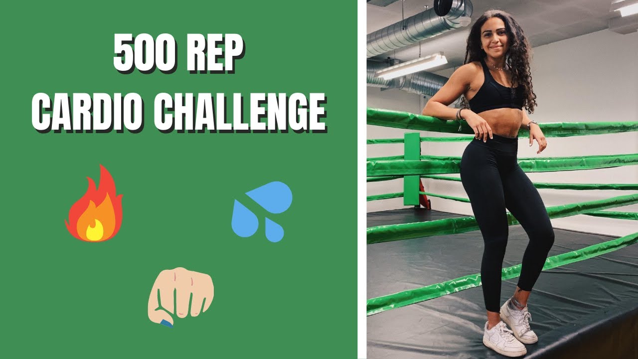 500 REP CARDIO CHALLENGE! Fat Burning HIIT Workout - Follow Along ...