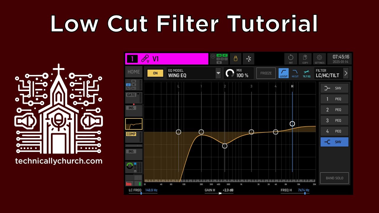 Behringer Wing Low Cut Filter Explained! | Quick & Easy Guide - YouTube