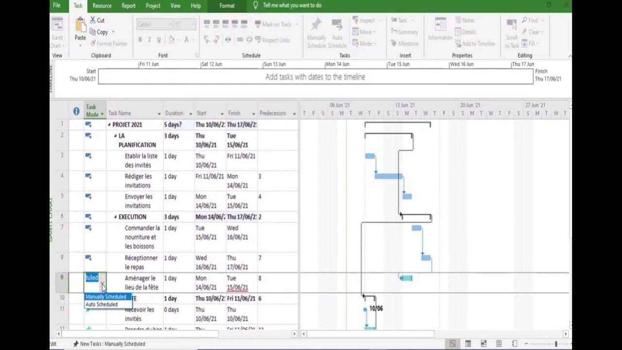 MS Project : Tutoriel complet pour débutants - YouTube