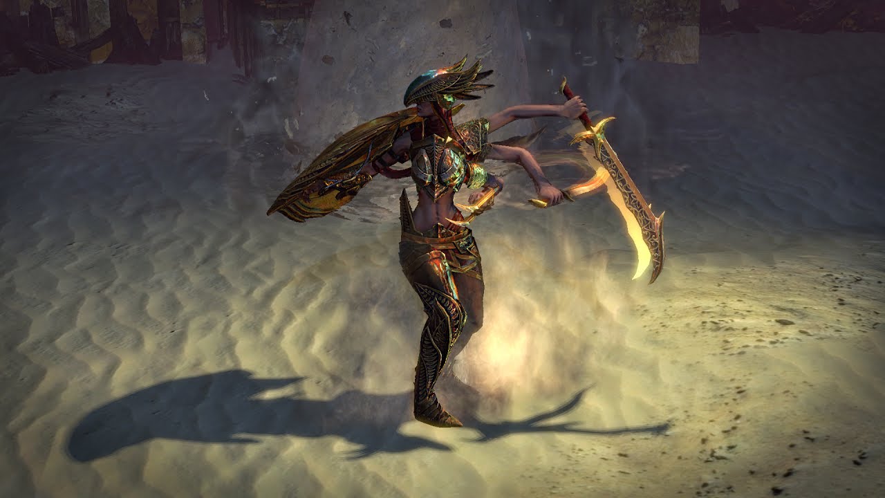 The Fall of Oriath: Garukhan, Queen of the Wind - YouTube