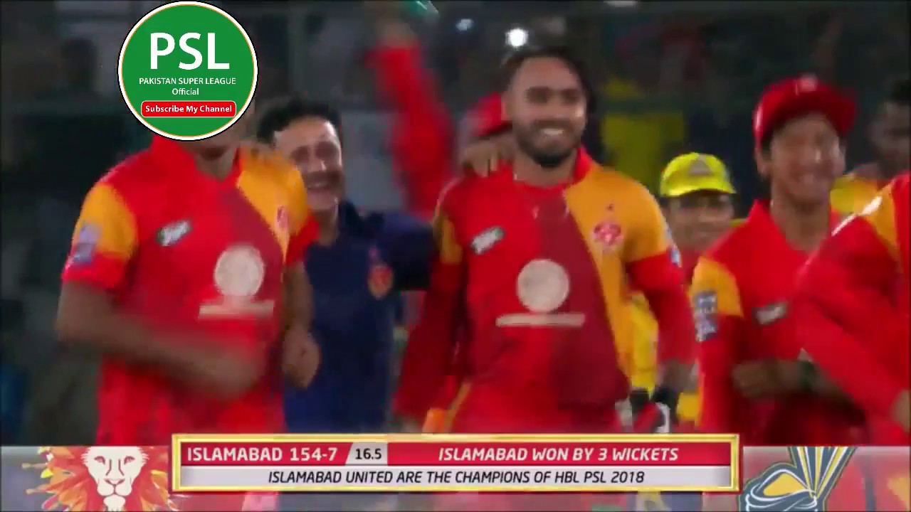 PSL 4 2019 NEW SONG BY ALI ZAFAR REMIX OF PSL OFFICIAL SONG New Song of ...