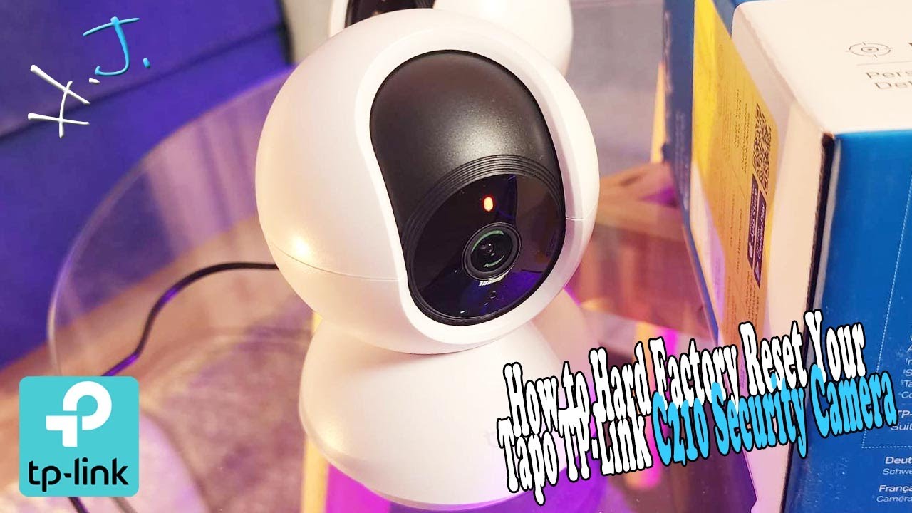 How to Hard Factory Reset Your Tapo TP Link C210 Security Camera - YouTube