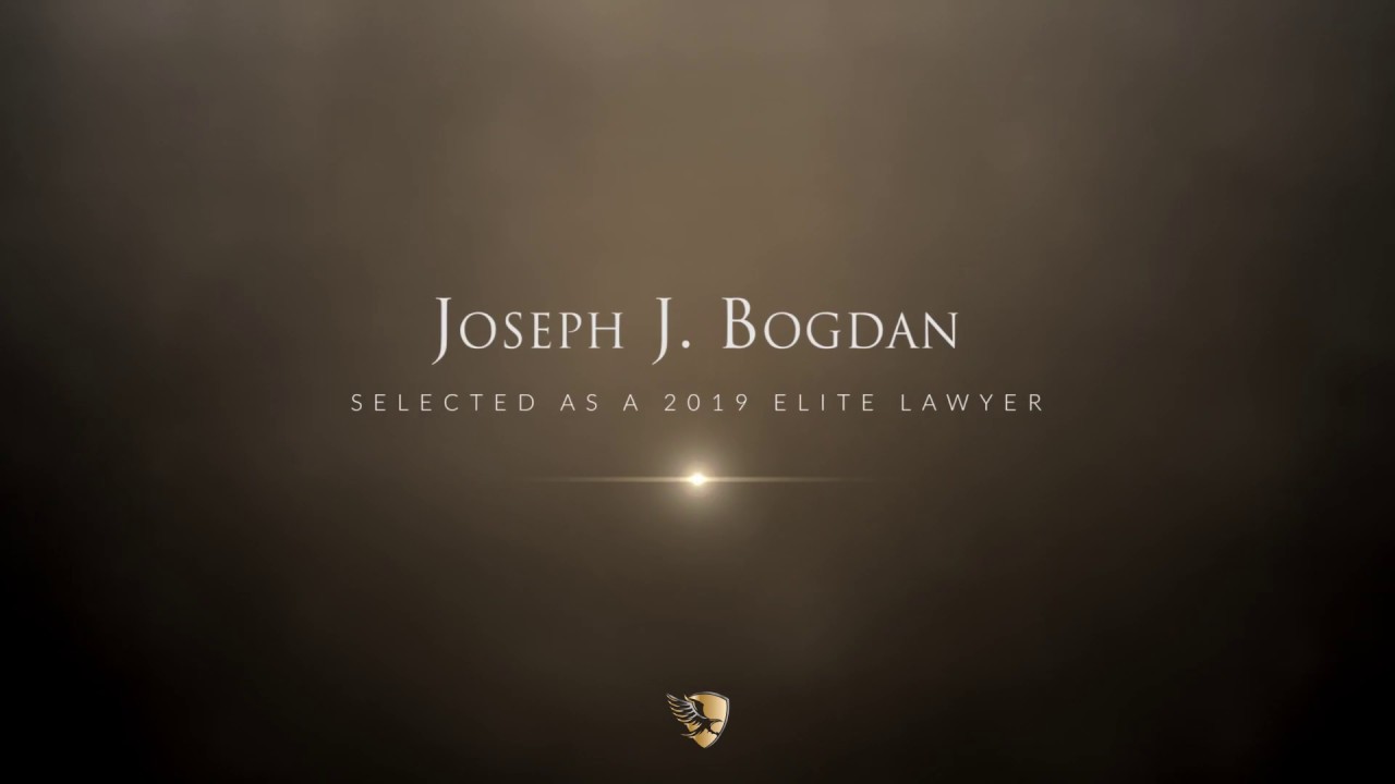 Joseph J. Bogdan 2019 Elite Lawyer Video - YouTube