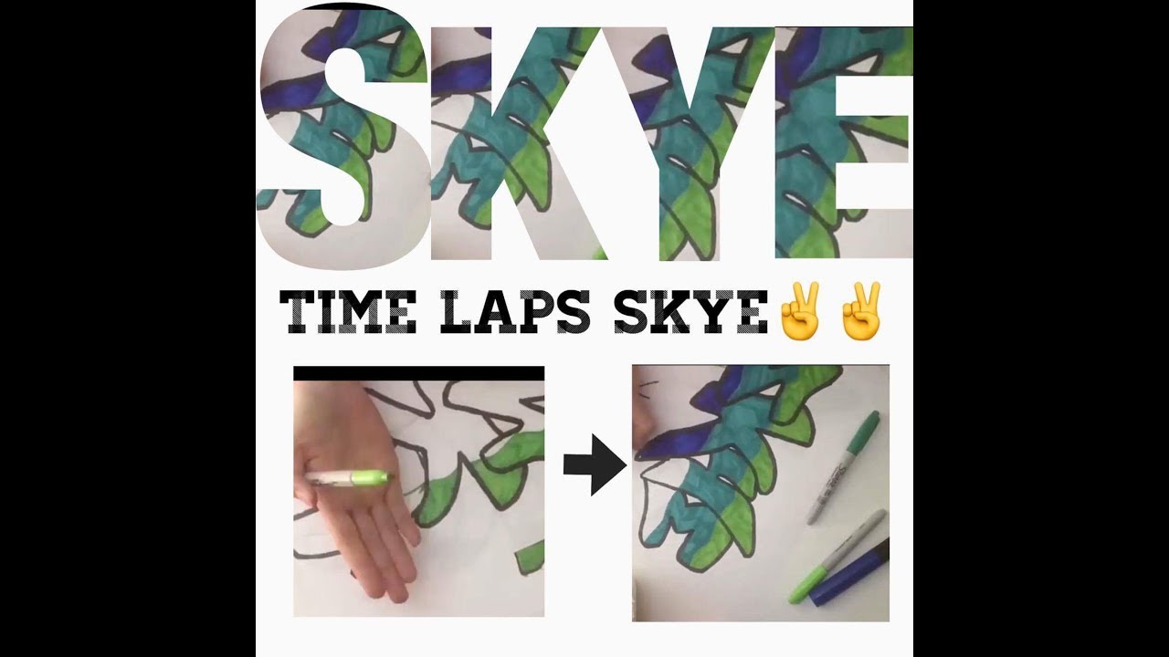 Time laps (-Graffiti Skye-) - YouTube