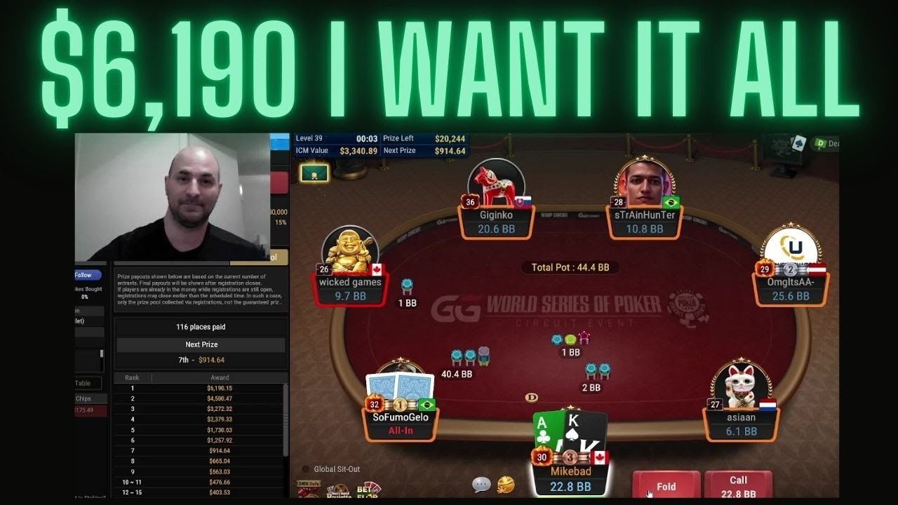MAKING SOME BIG ICM FOLDS ON FINAL TABLE GGPOKER - YouTube