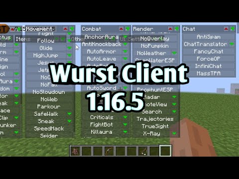 Hack Client Untuk Pojav Launcher 1.16.5 *Jangan Di Pake Di Server ...