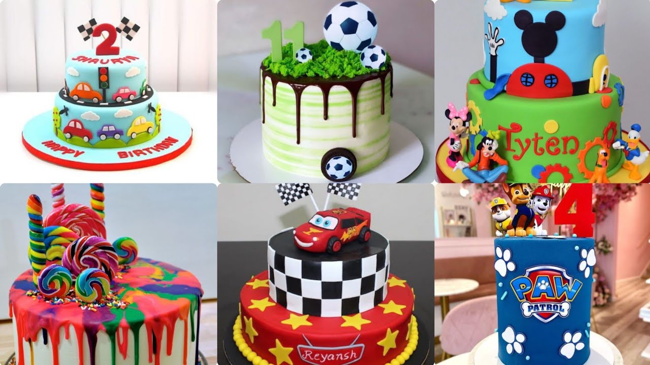 30+ Boy birthday cakes ideas to Remember for baby first milestone ...