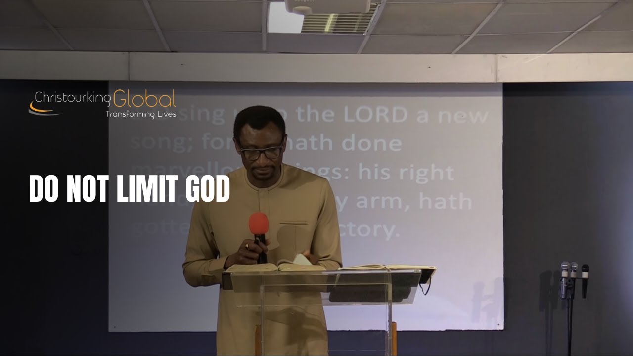 DO NOT LIMIT GOD - YouTube