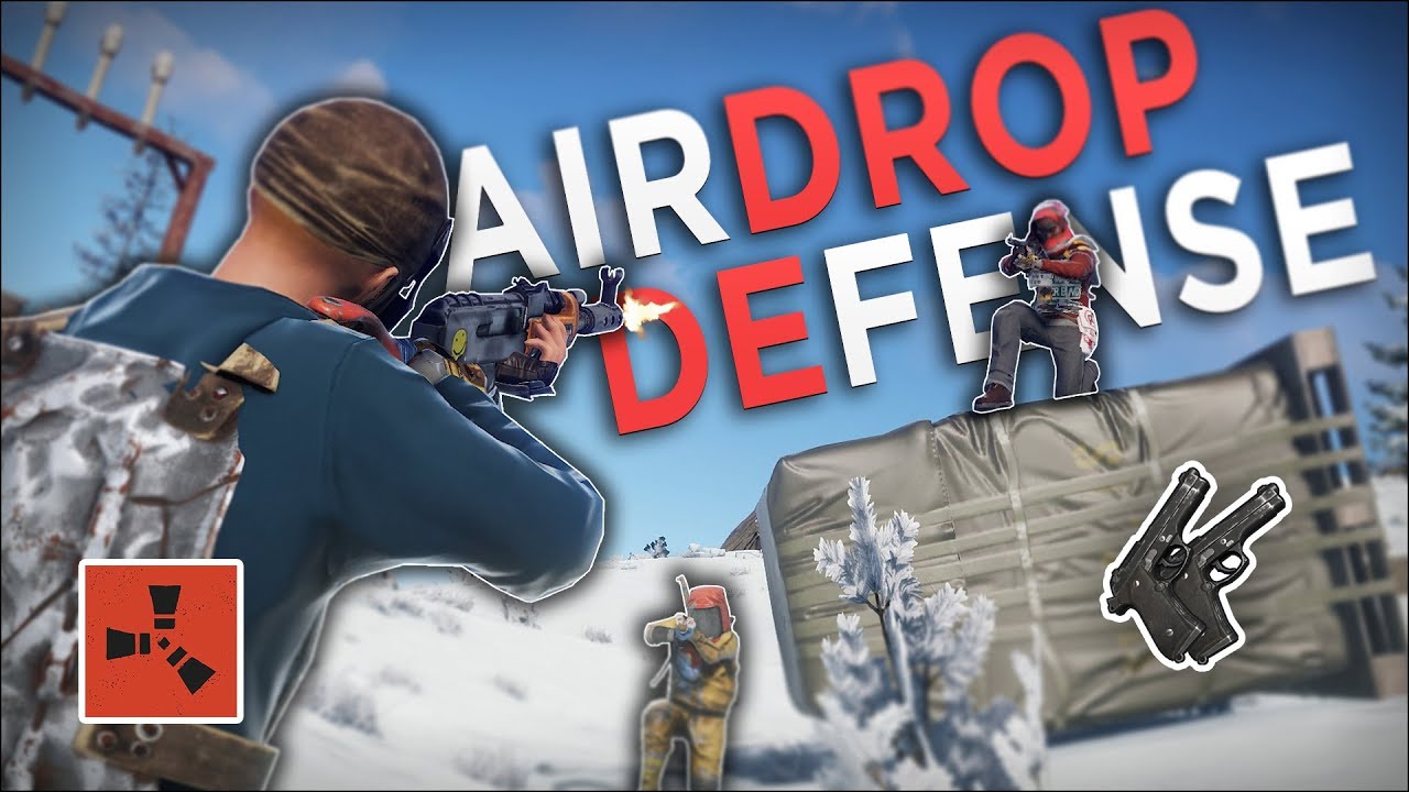 DEFENDING The AIRDROP from the LOOT HUNGRY ENEMIES! - Rust Solo ...