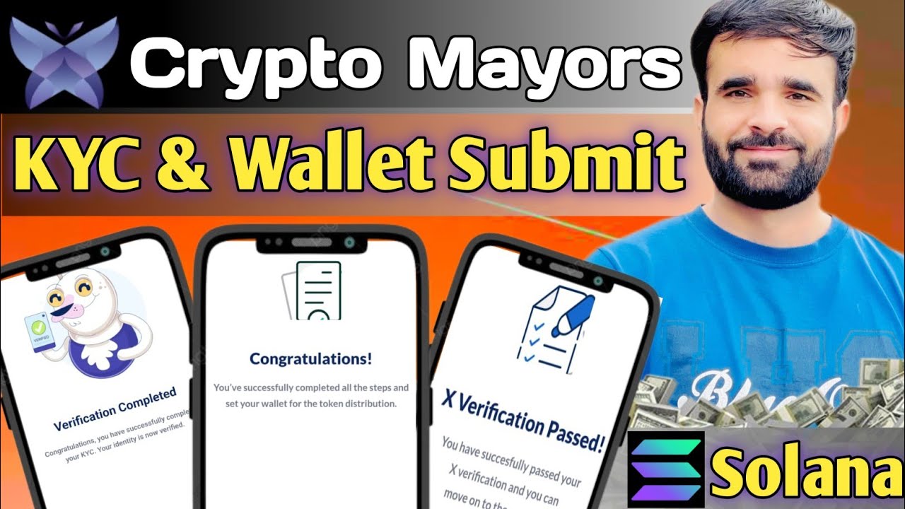Crypto Mayors KYC and Wallet Submission Guide | Submit Solana Address - YouTube