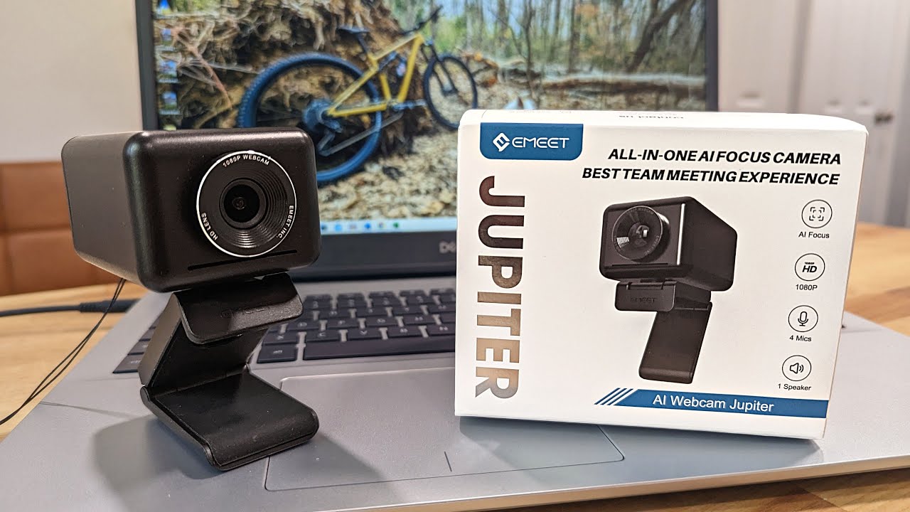 How good is the AI powered EMEET Jupiter HD Streaming Webcam - YouTube