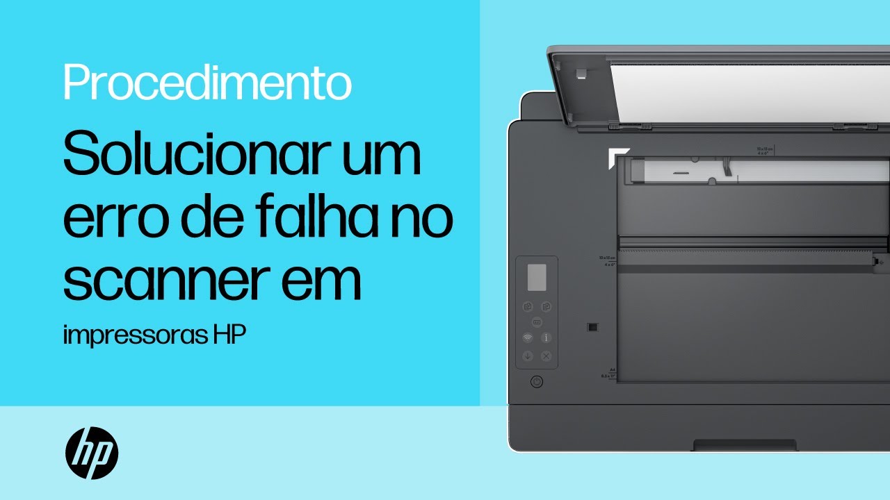 Erro de falha no scanner em impressoras HP (Windows, macOS) | Suporte HP®