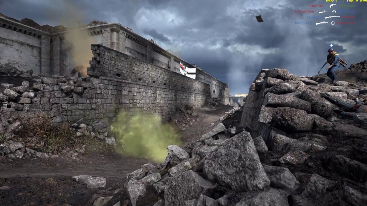 BF1 Fort de Vaux or Op Locker WW1 - YouTube