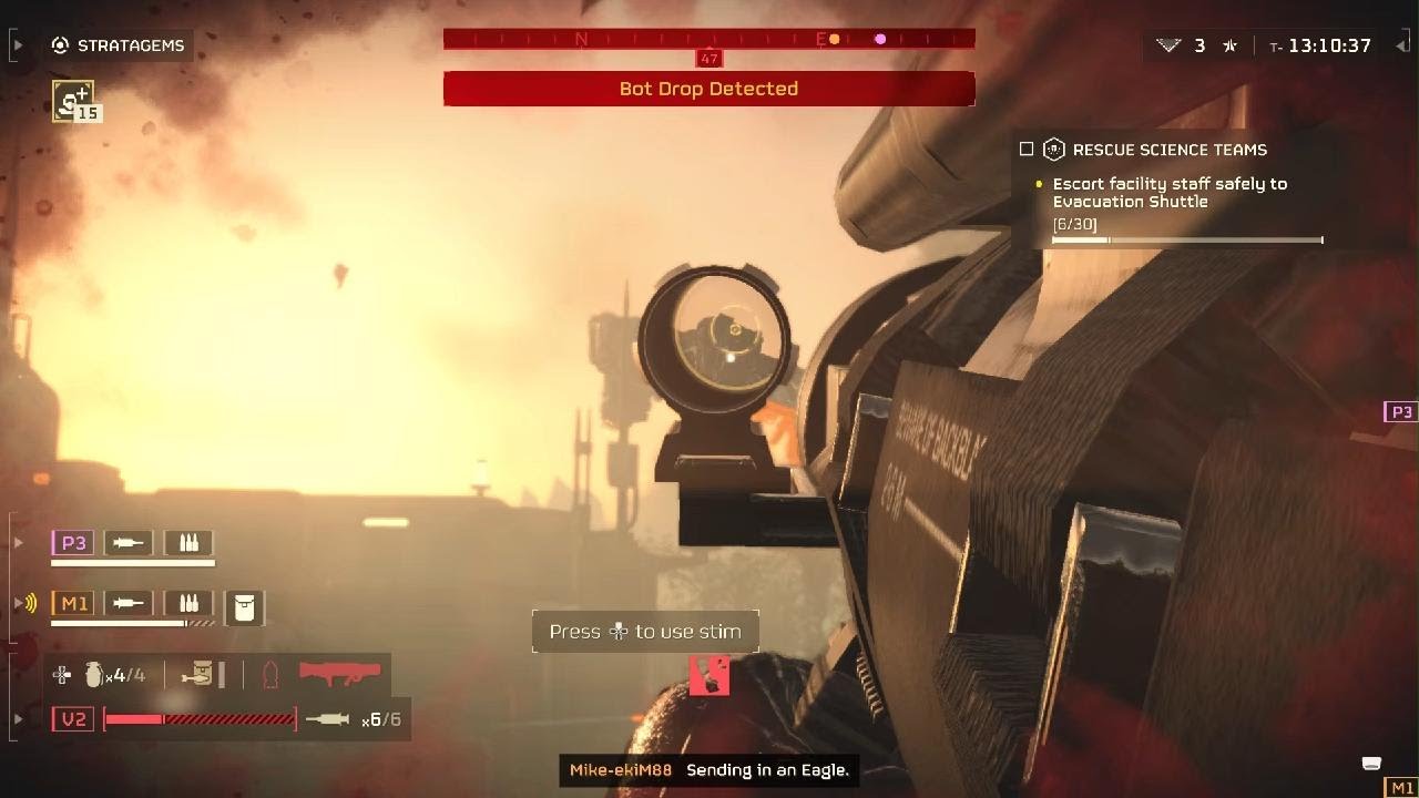 Let's Play HELLDIVERS 2 - 10 Taking Out Drop Ships Recoiless Rifle ...