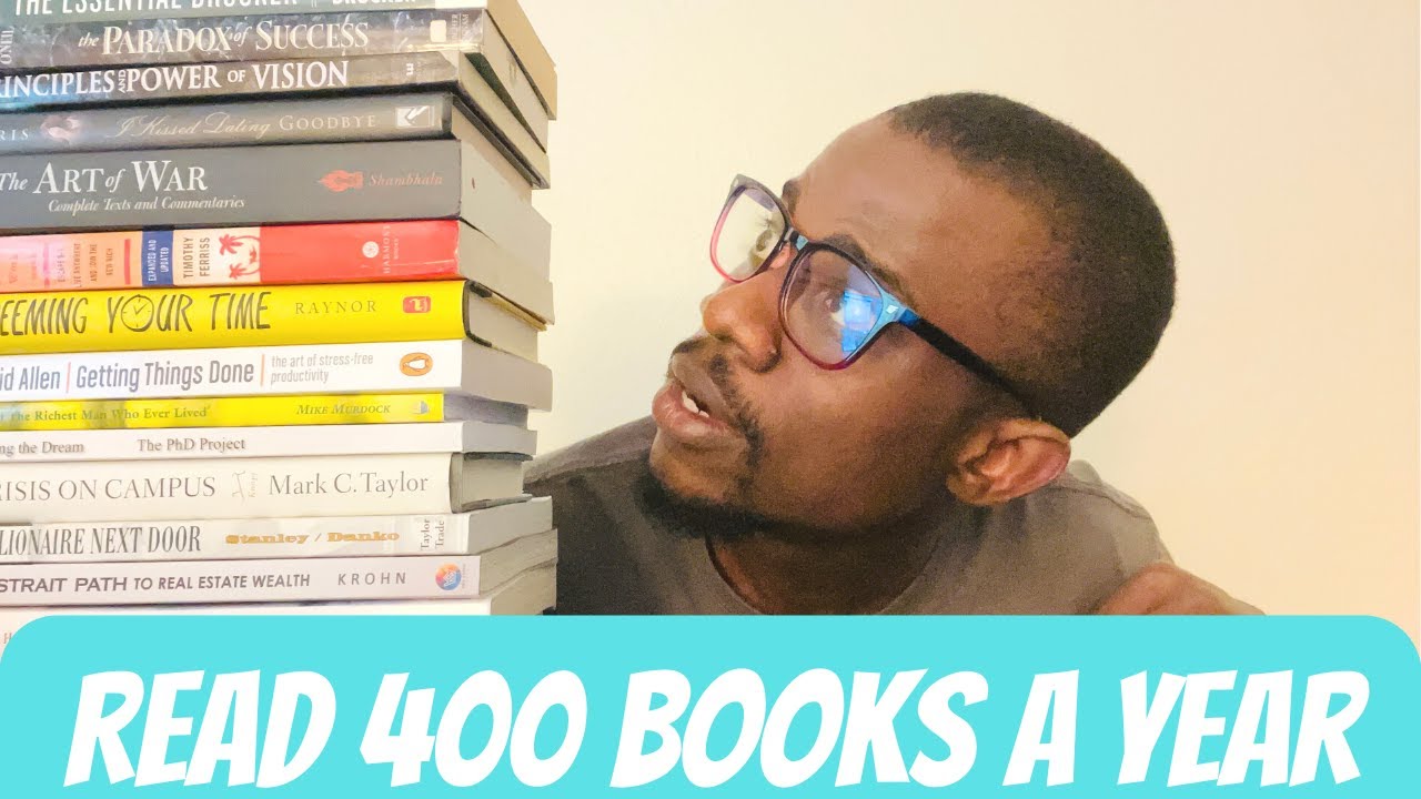 How I Plan to Read 400 Books in a Year - YouTube