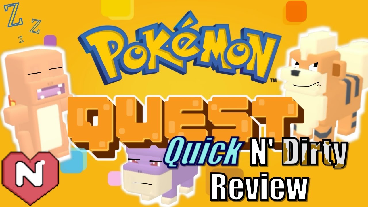 Pokemon Quest - Boring. Just Boring. - Quick N' Dirty Review - YouTube