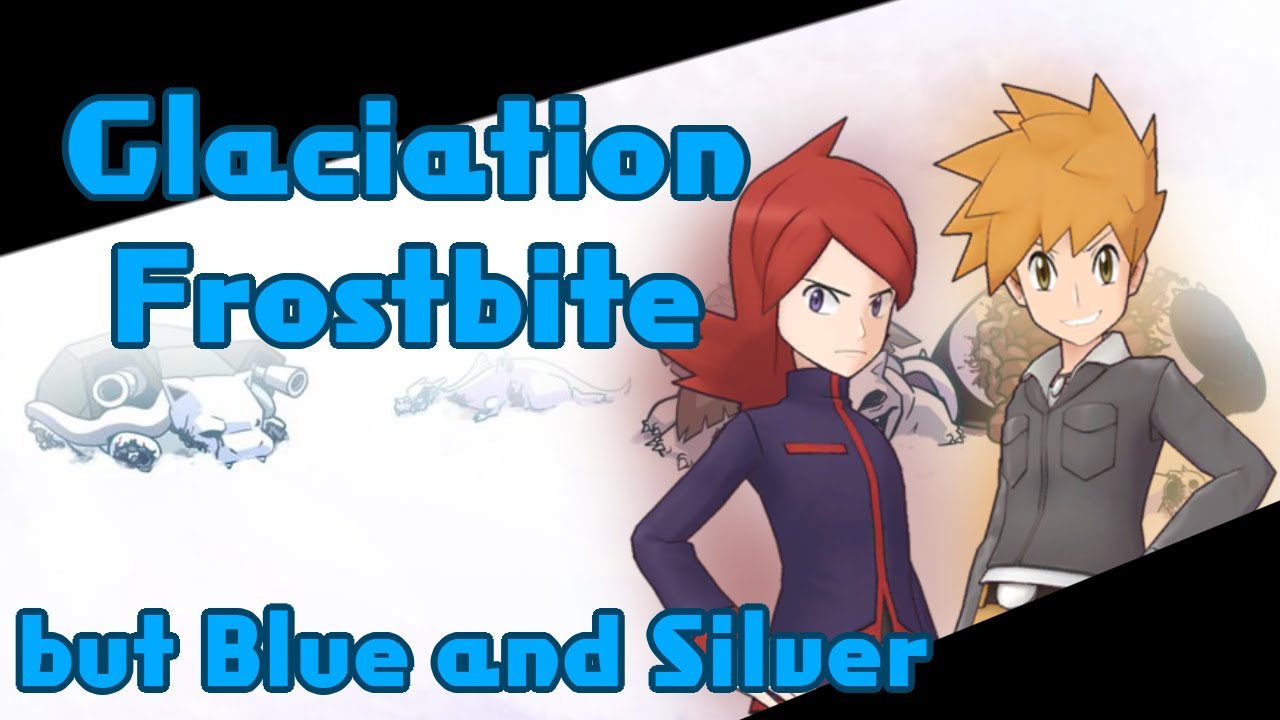 FNF - COVER - Glaciation||Frostbite but Blue and Silver - YouTube