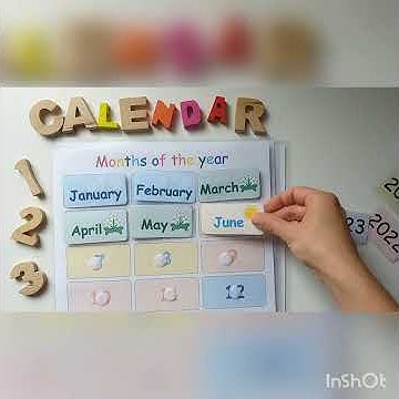 Kids morning board, Daily Calendar Set for Classroom, Months of the ...