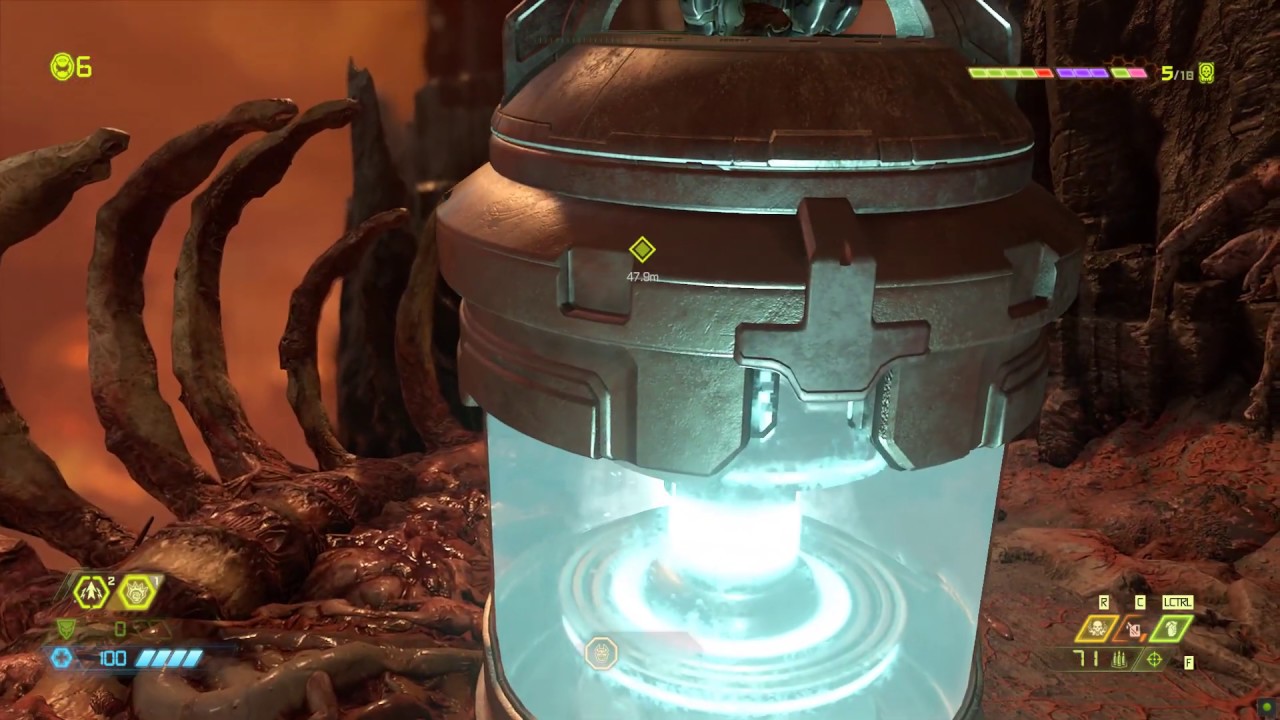 Obtain the Celestial Power Core 3 Doom Eternal - YouTube