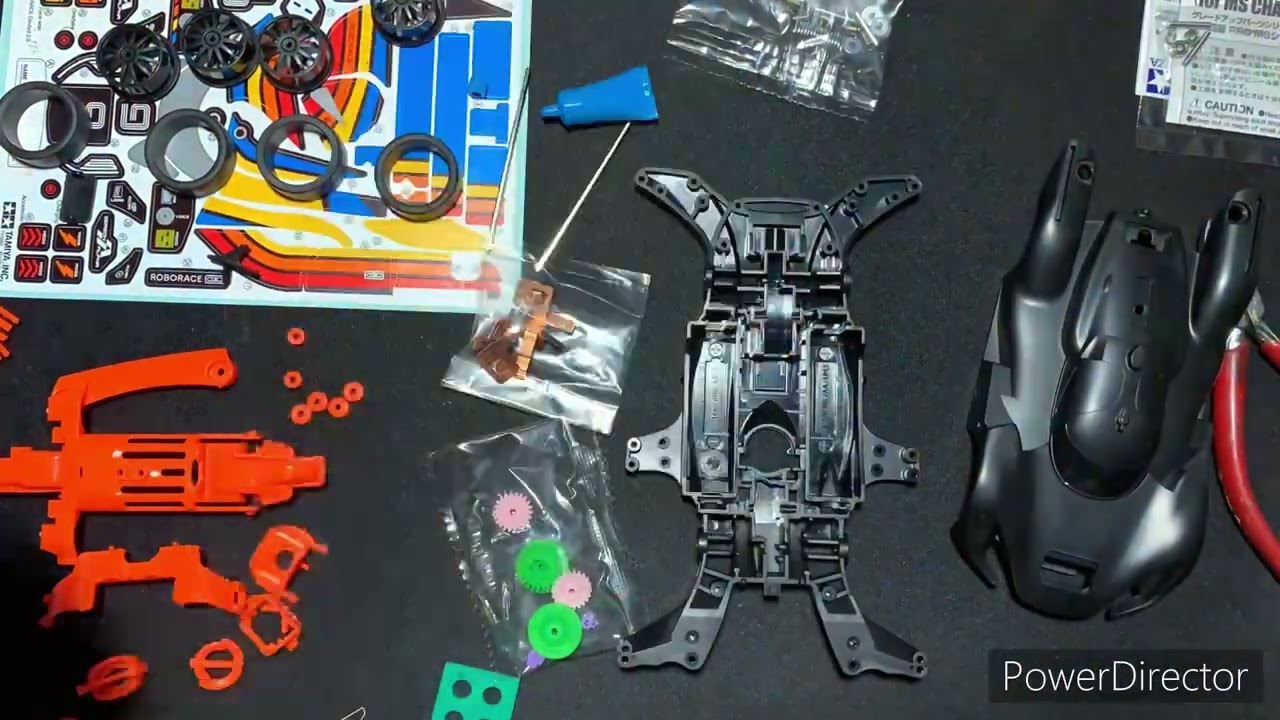 Roborace mini 4wd tamiya - YouTube