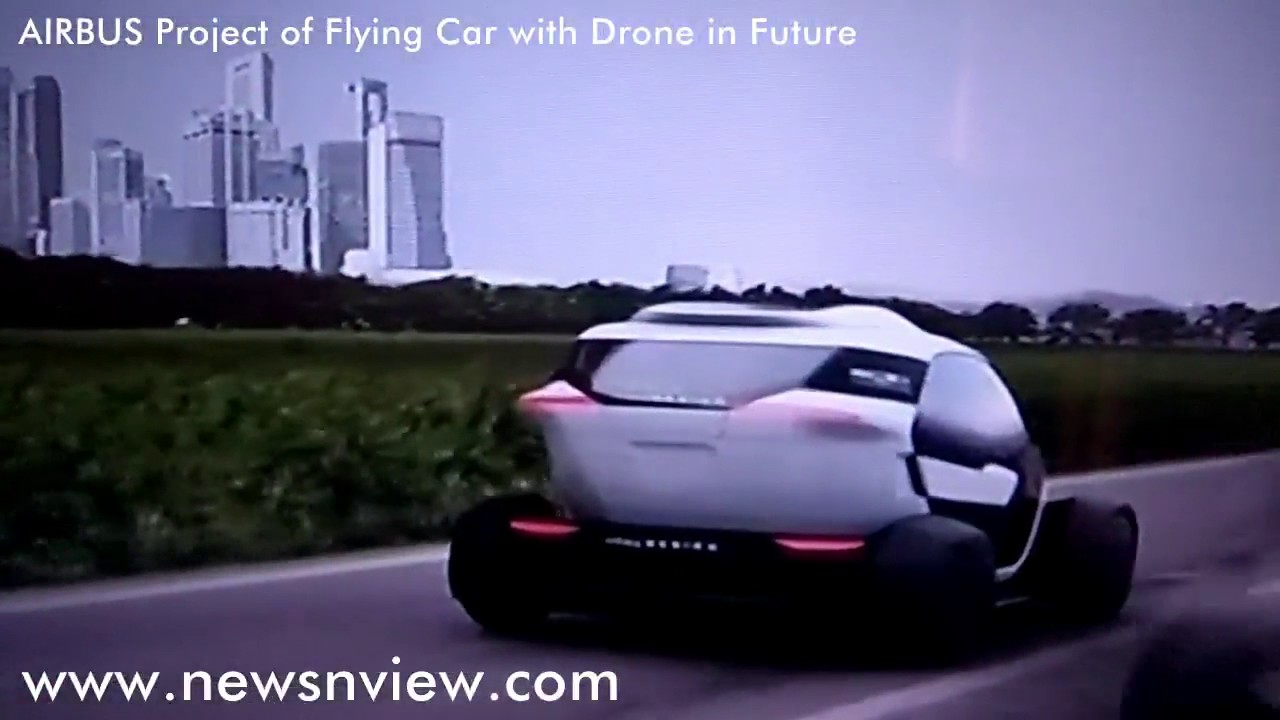 LIVE DEMO : Flying Cars by Airbus | Drone Flying Car | Future Flying ...