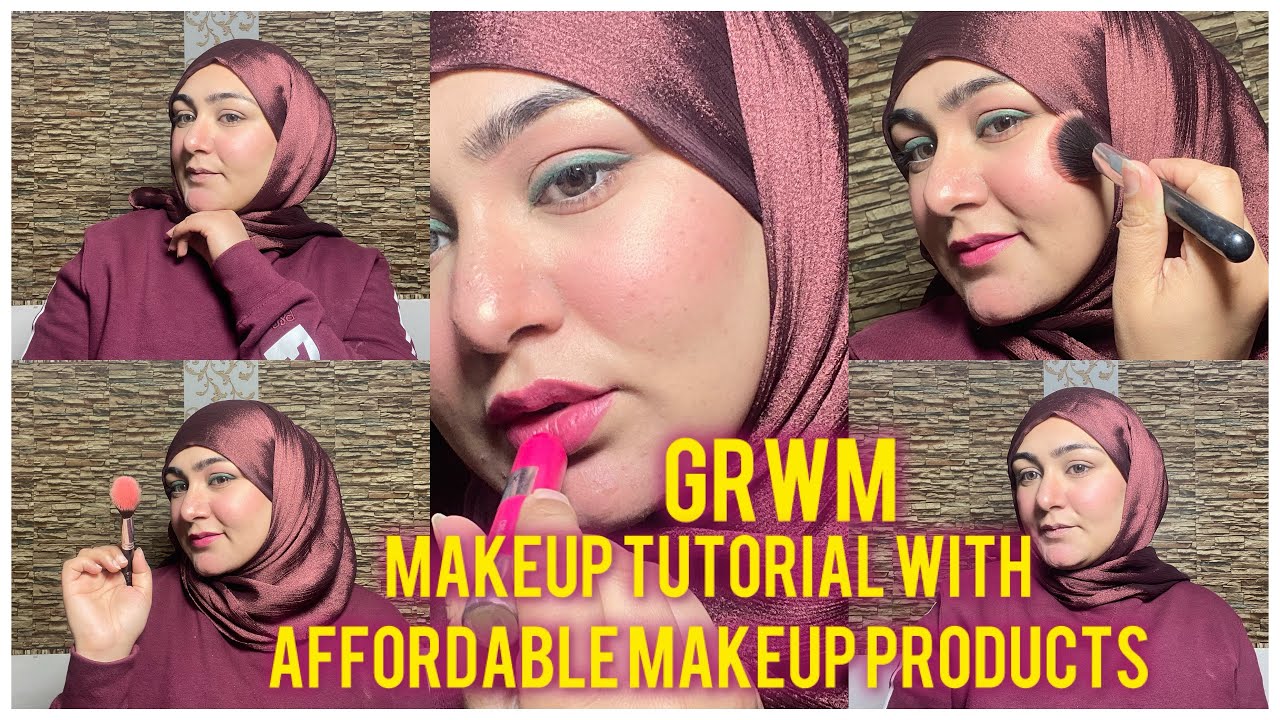 Get Ready with me : Makeup tutorial with affordable products - YouTube