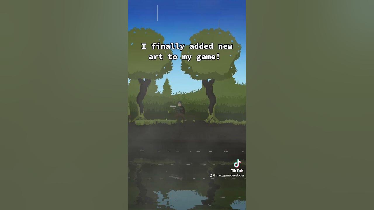 I added new art to my game! #gamedesign #indiegame #gamedev #unity #gaming #devlog #shorts - YouTube