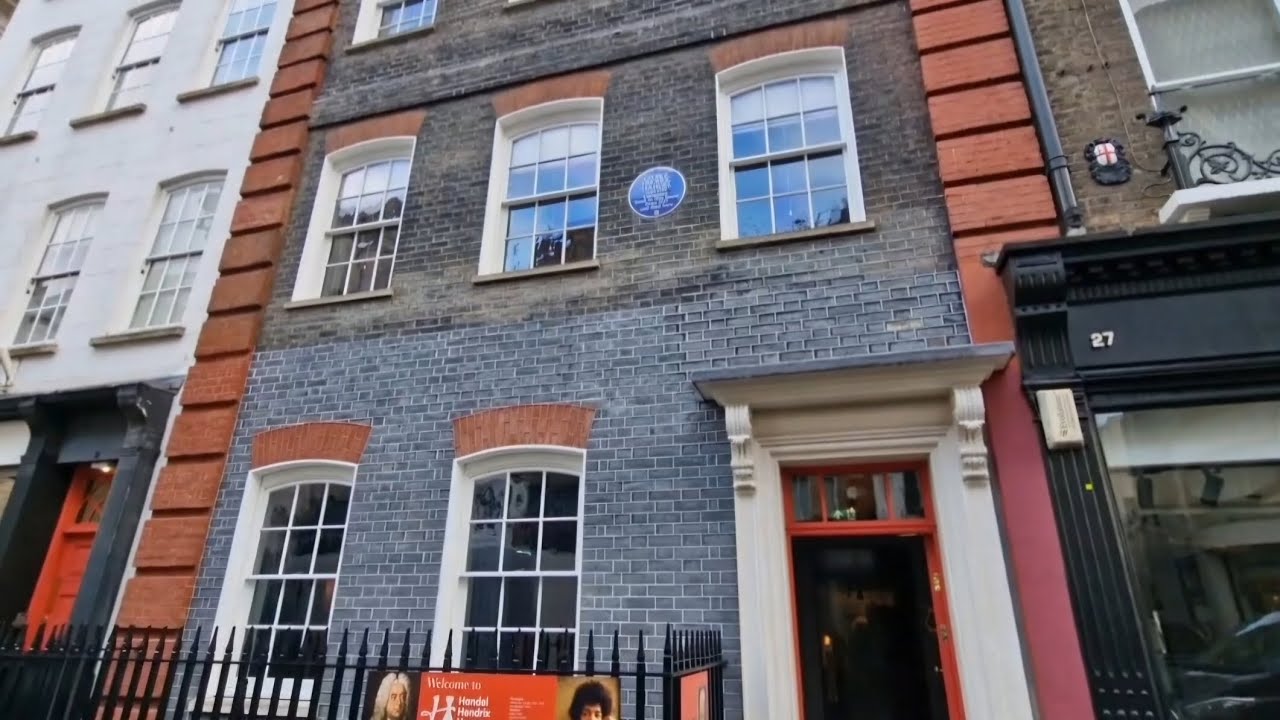 Handel Hendrix House Museum = Full Tour Of George Frederic Handel's ...