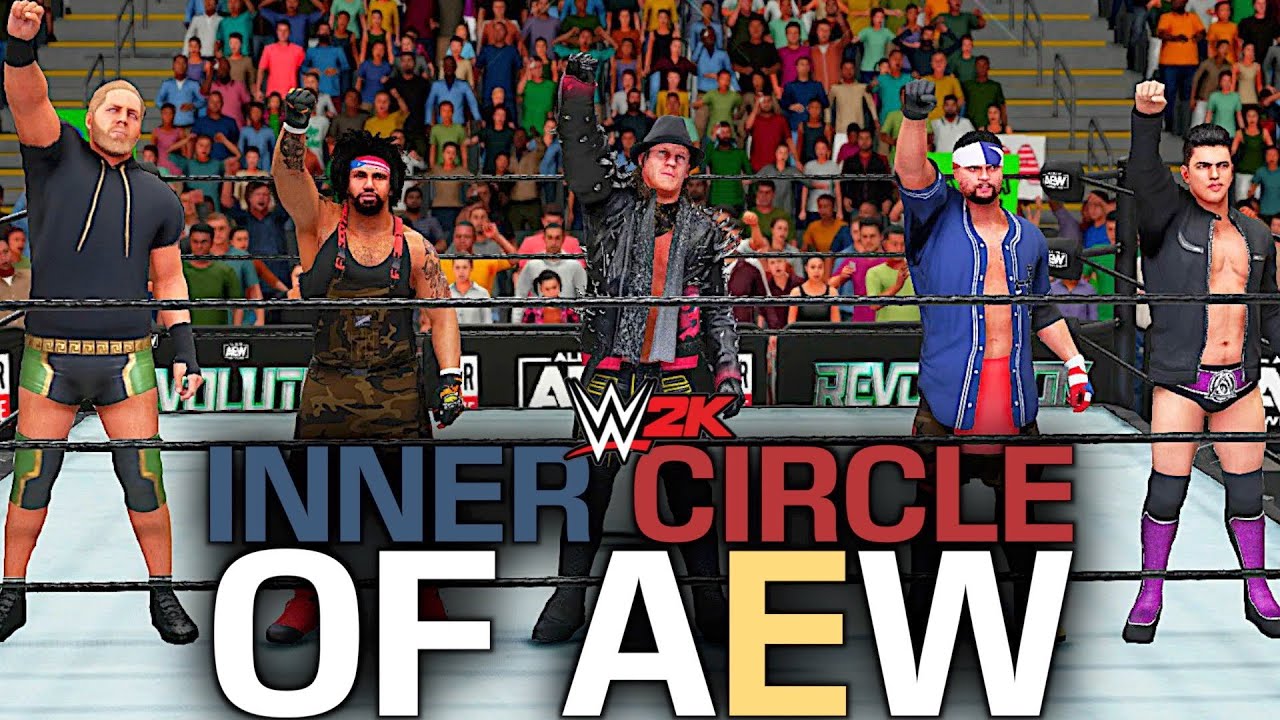 THE INNER CIRCLE OF AEW! (WWE 2K MODS) - YouTube