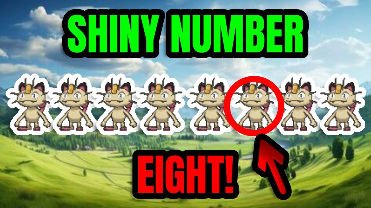 SHINY Meowth Number 8! CAUGHT! | PokeMMO Live Reaction - YouTube