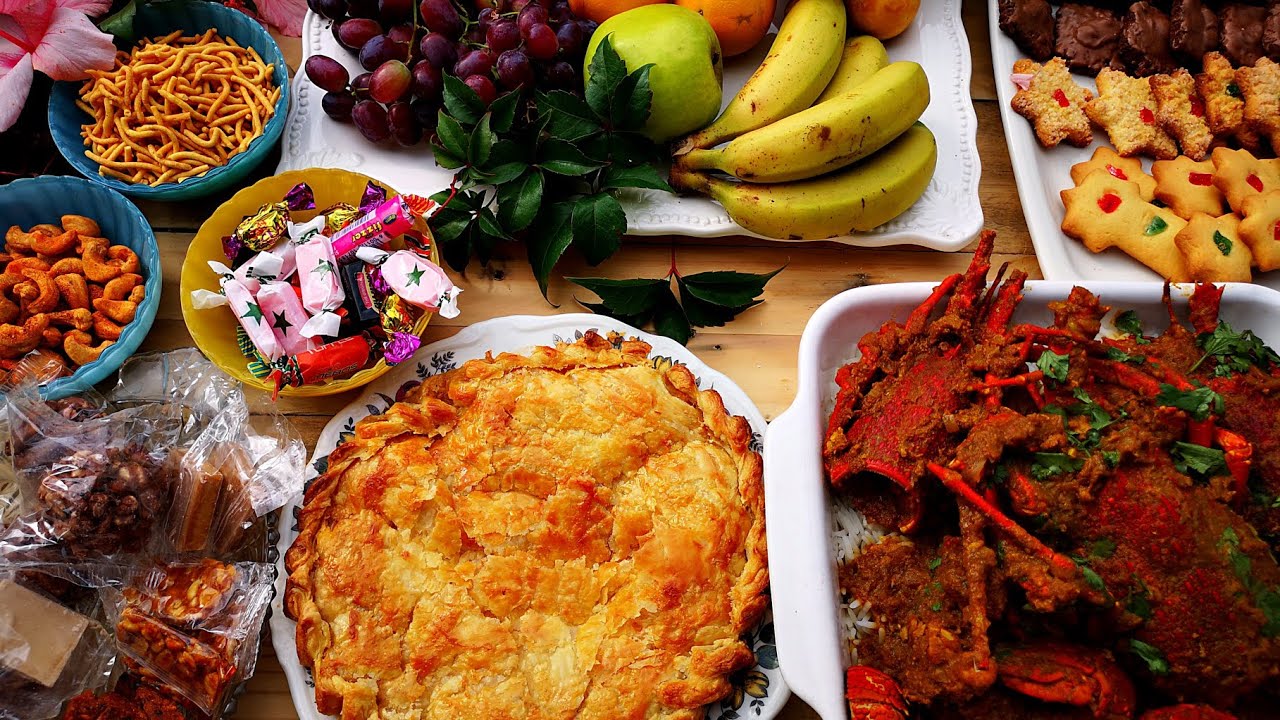 Labarang day, In the garden with the feast. All thanks to Chef Wadia ...