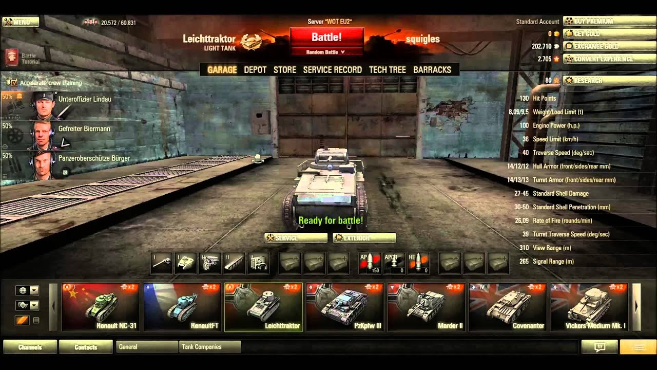 Lets Play World of Tanks ep4 "L-Traktor Party Time!" - YouTube