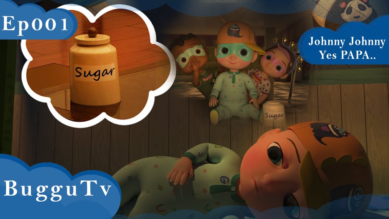 Johny Johny Yes Papa Eating Sugar No Papa | Nursery Rhymes for Kids ...