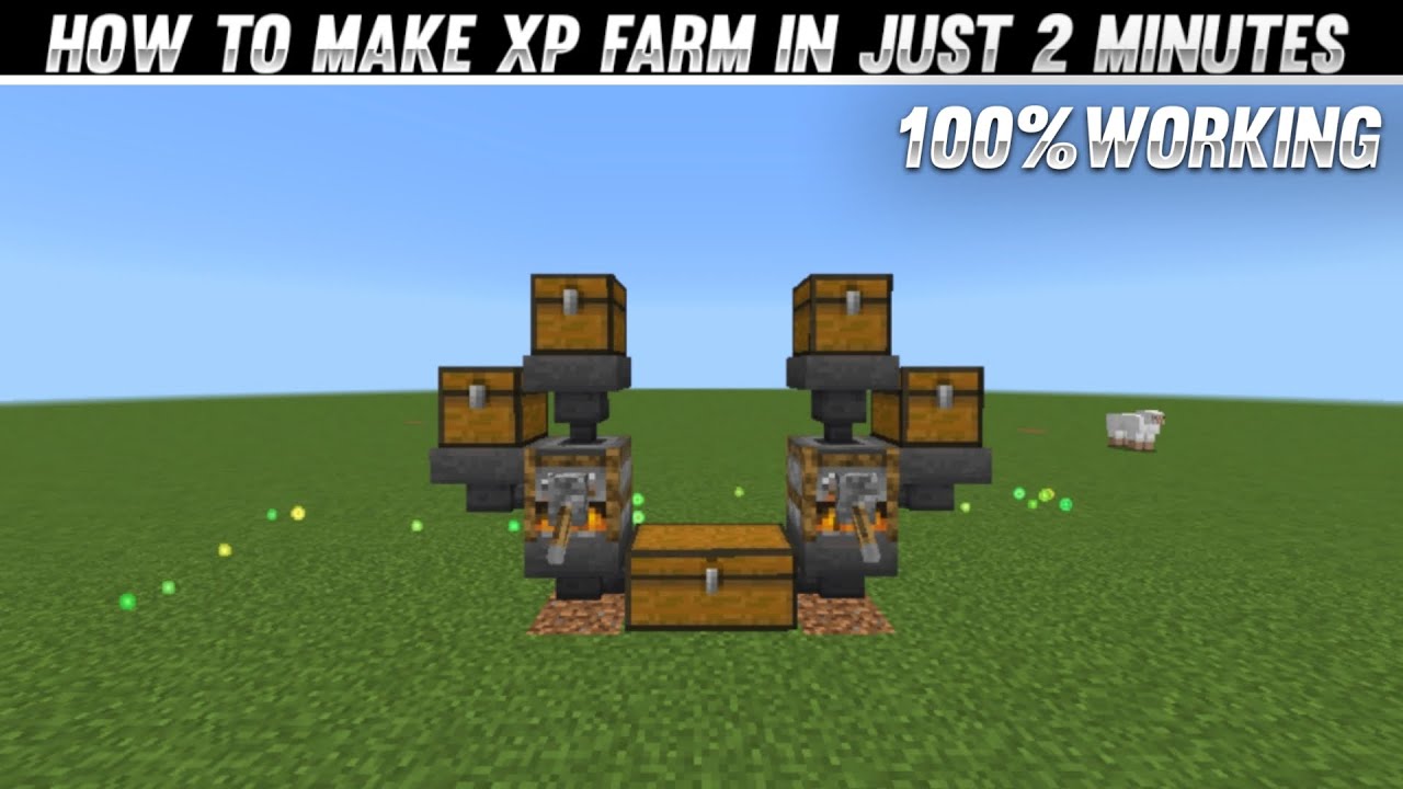1.20 Best XP Farm in Minecraft Bedrock Edition | Minecraft Pocket ...