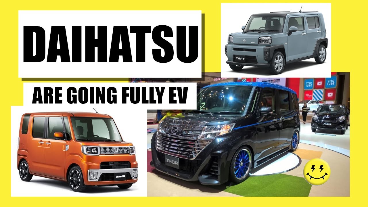 Daihatsu Electric Cars! - YouTube