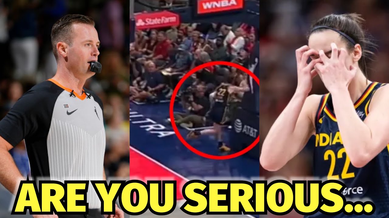 WNBA Referee Trying To SABOTAGE Caitlin Clark! After Issuing 5 ...