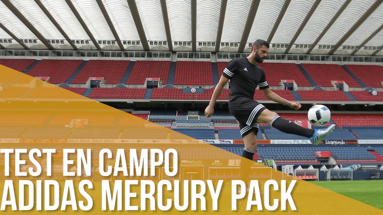 Test en campo adidas Mercury Pack // Las Botas de la Euro - YouTube