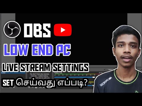 How to Live Stream On YouTube Using Obs Software | Low End Pc | In ...
