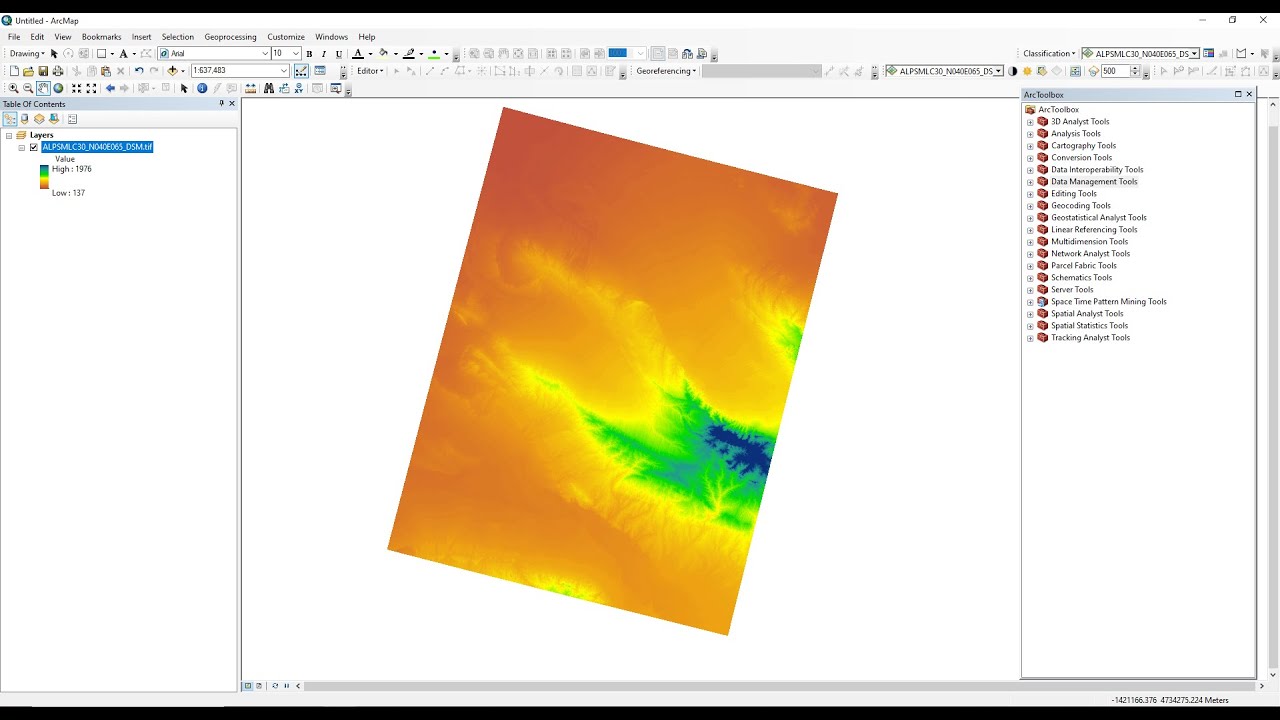 ALOS Global Digital Surface Model "ALOS World 3D - 30m (AW3D30 ...