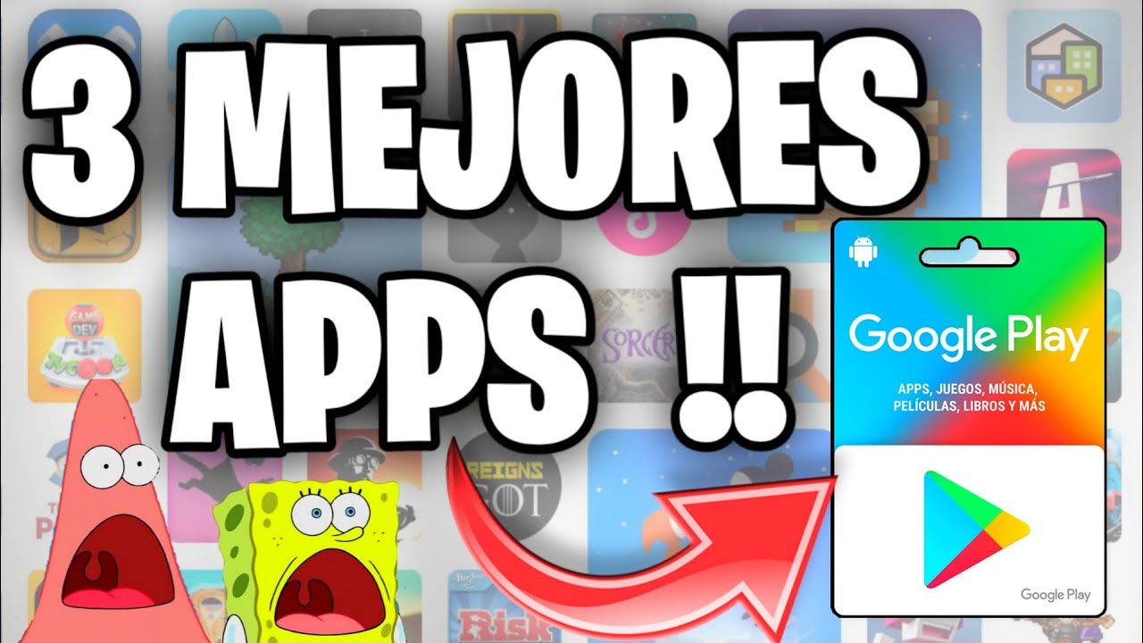 TOP 3 MEJORES APPS PARA GANAR TARJETAS DE GOOGLE PLAY 2021 - 2021 - YouTube TOP 3 MEJORES APPS PARA GANAR TARJETAS DE GOOGLE PLAY 2021 - 2021 - YouTube