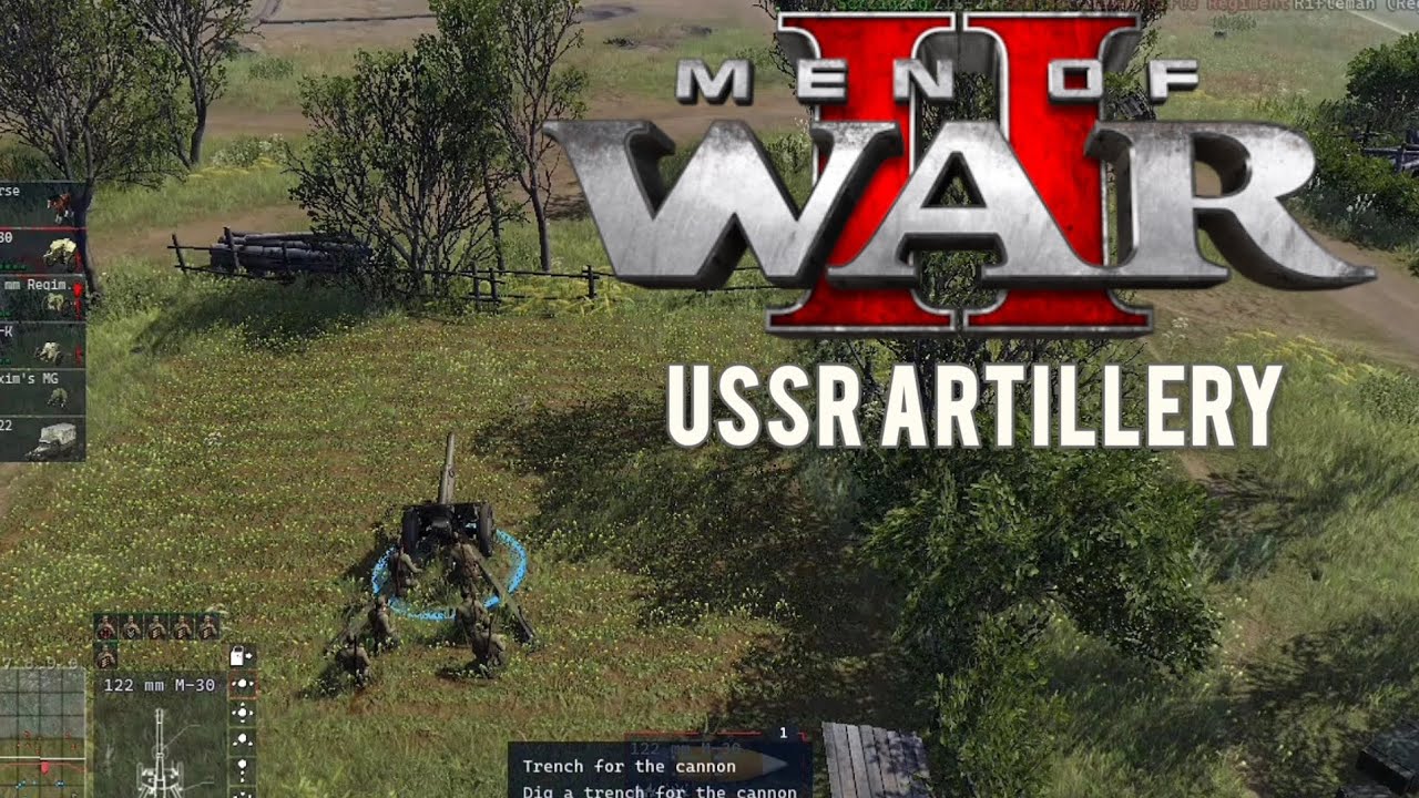 Artillery devastated the enemies armor, MOW2 - YouTube