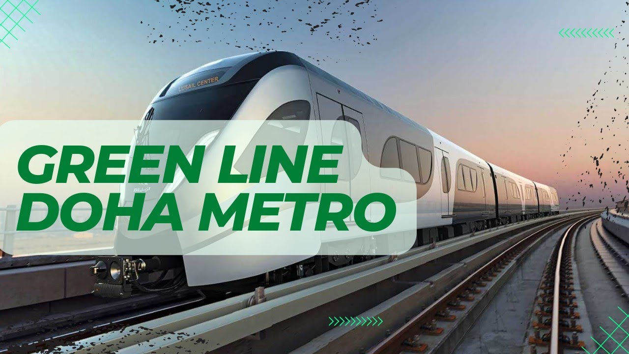Doha Metro Green Line overview | Doha Metro | Qatar 2022 - YouTube