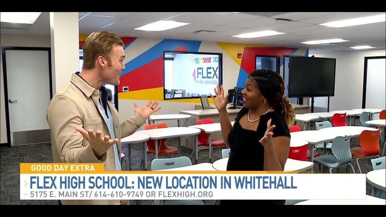 Flex High School: New Location in Whitehall (via ABC6 / Fox28) - YouTube