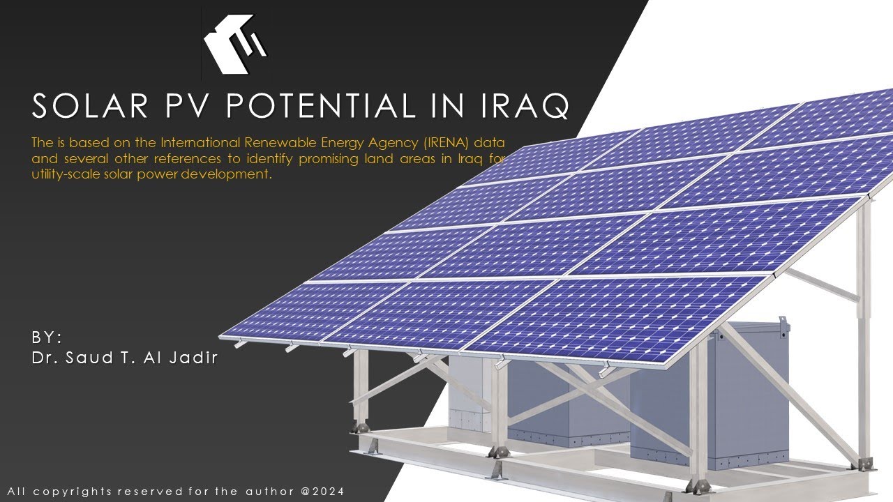 The Best Sites for PV systems in Iraq - YouTube