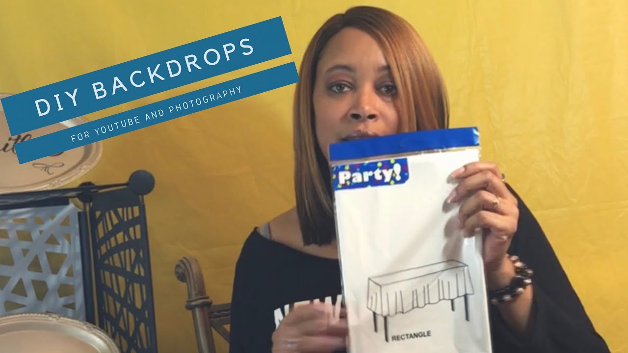 DIY Backdrops | How to make your own - YouTube
