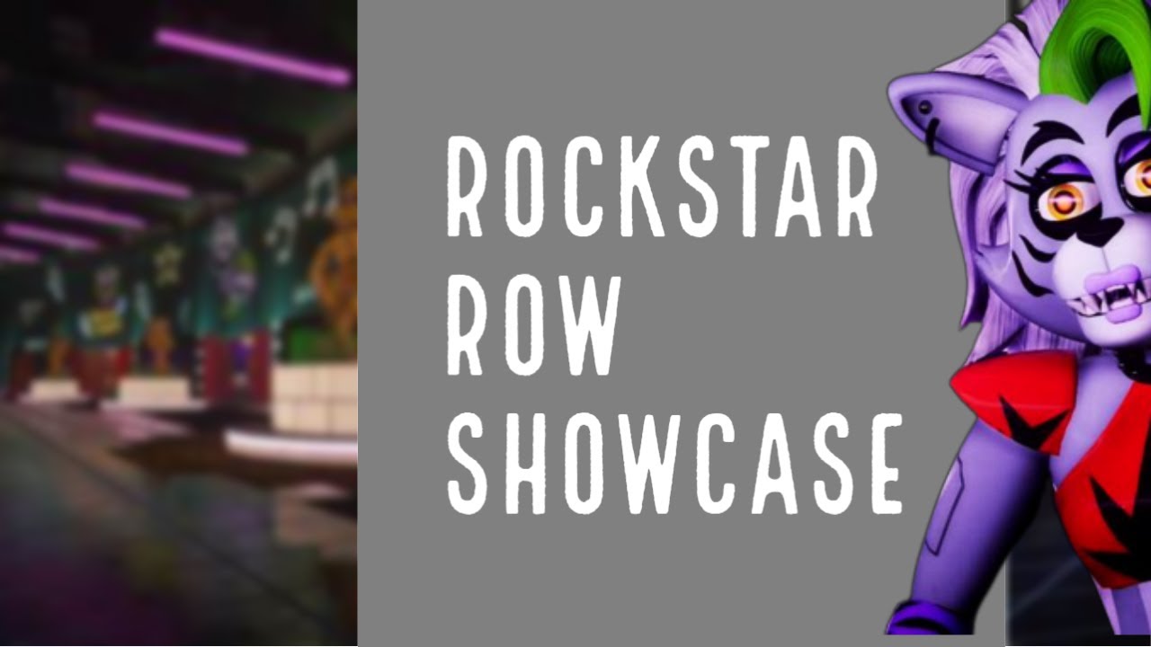 Exploring Rockstar Row in Roblox! - YouTube